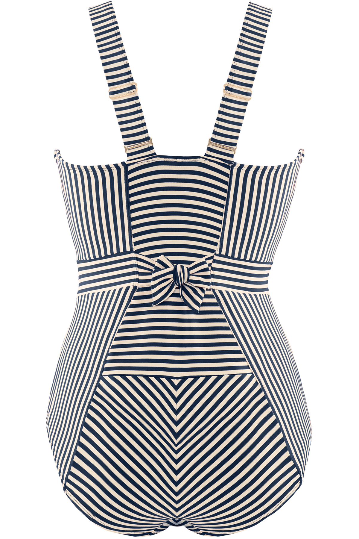 Holi Vintage blue-ecru unwired bathingsuit | Marlies Dekkers signature ...