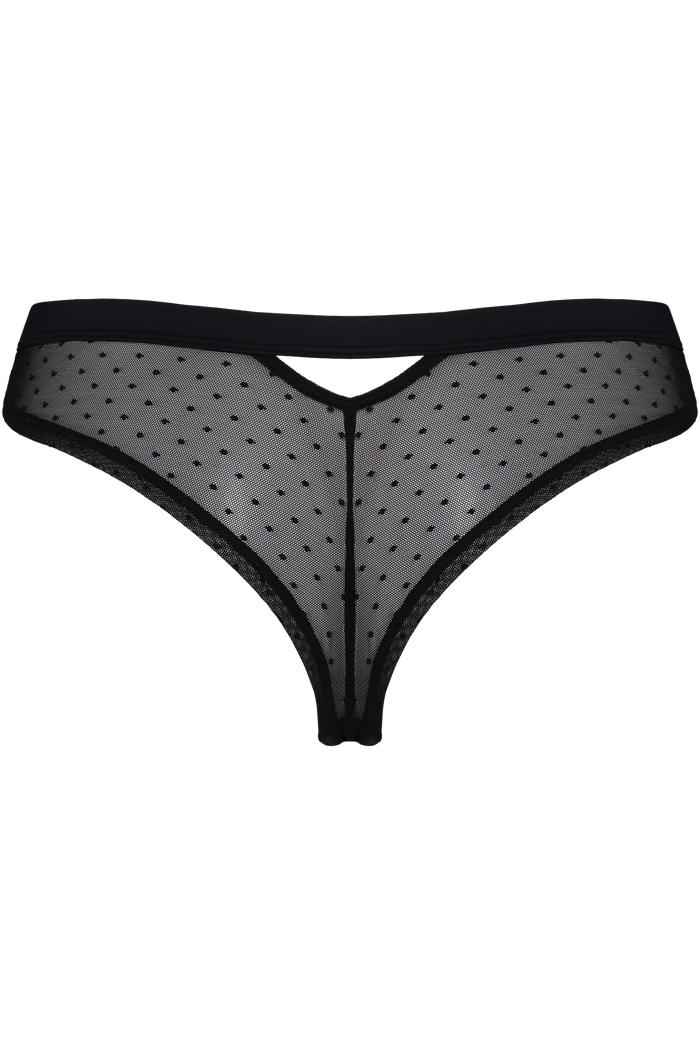 Flash Dance butterfly briefs sheer black polka dot | Marlies Dekkers ...