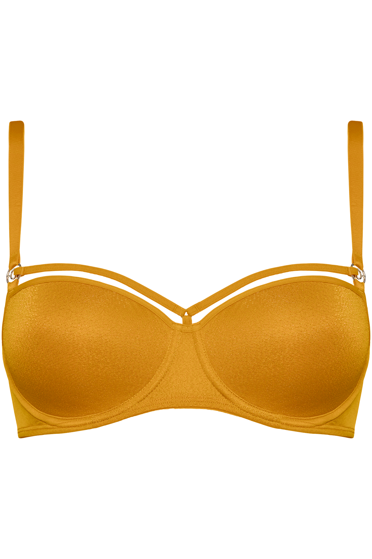 Space Odyssey balcony bra shimmering ochre | Marlies Dekkers designer ...