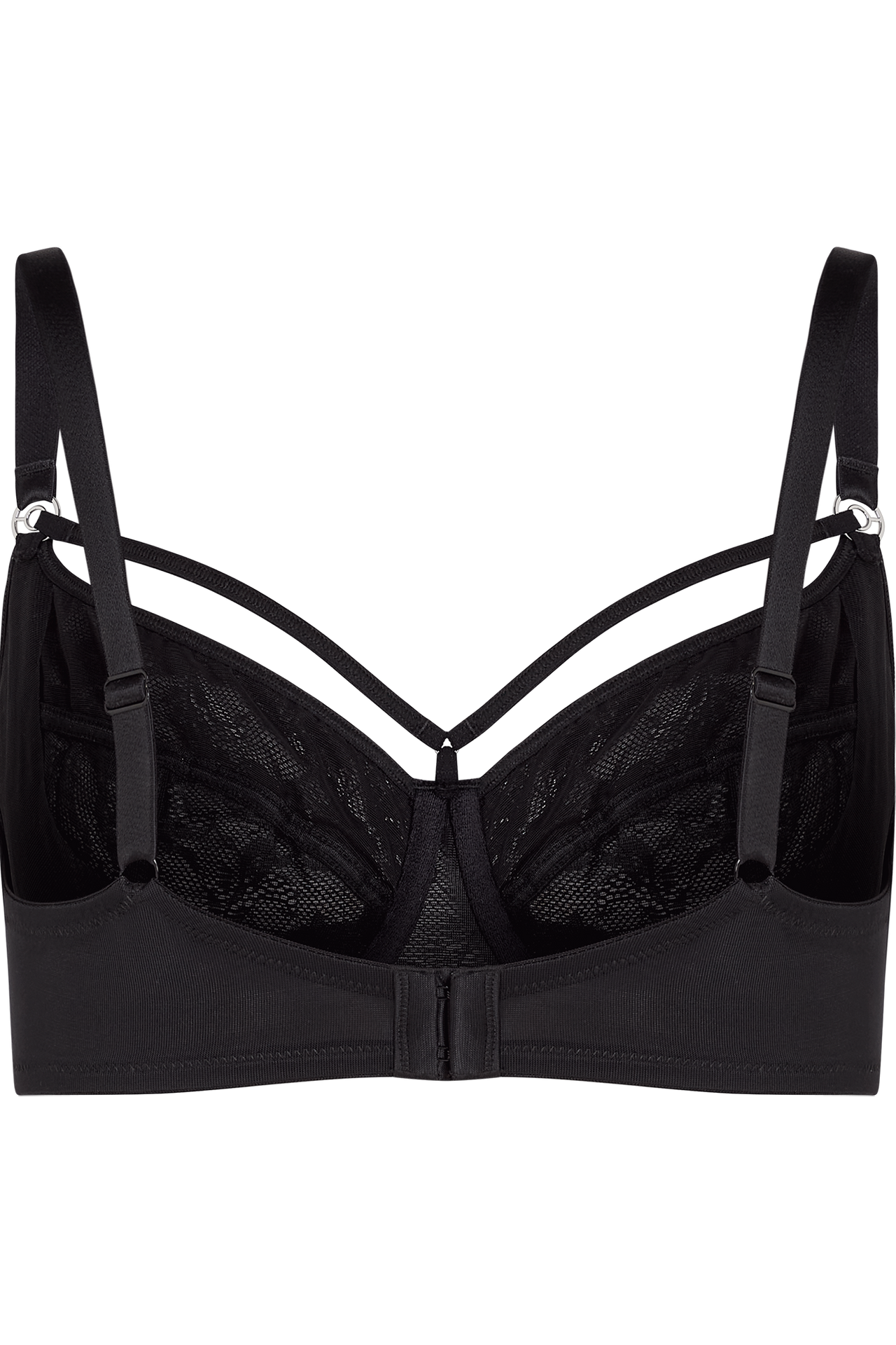 Space Odyssey black lace unpadded balcony bra | Marlies Dekkers ...